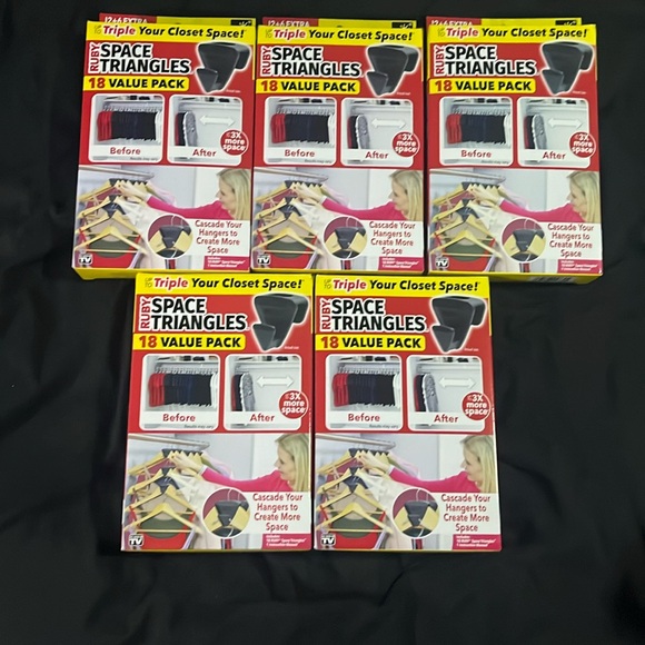 Ruby Space Triangles | Storage & Organization | 5 Boxes Ruby Space ...